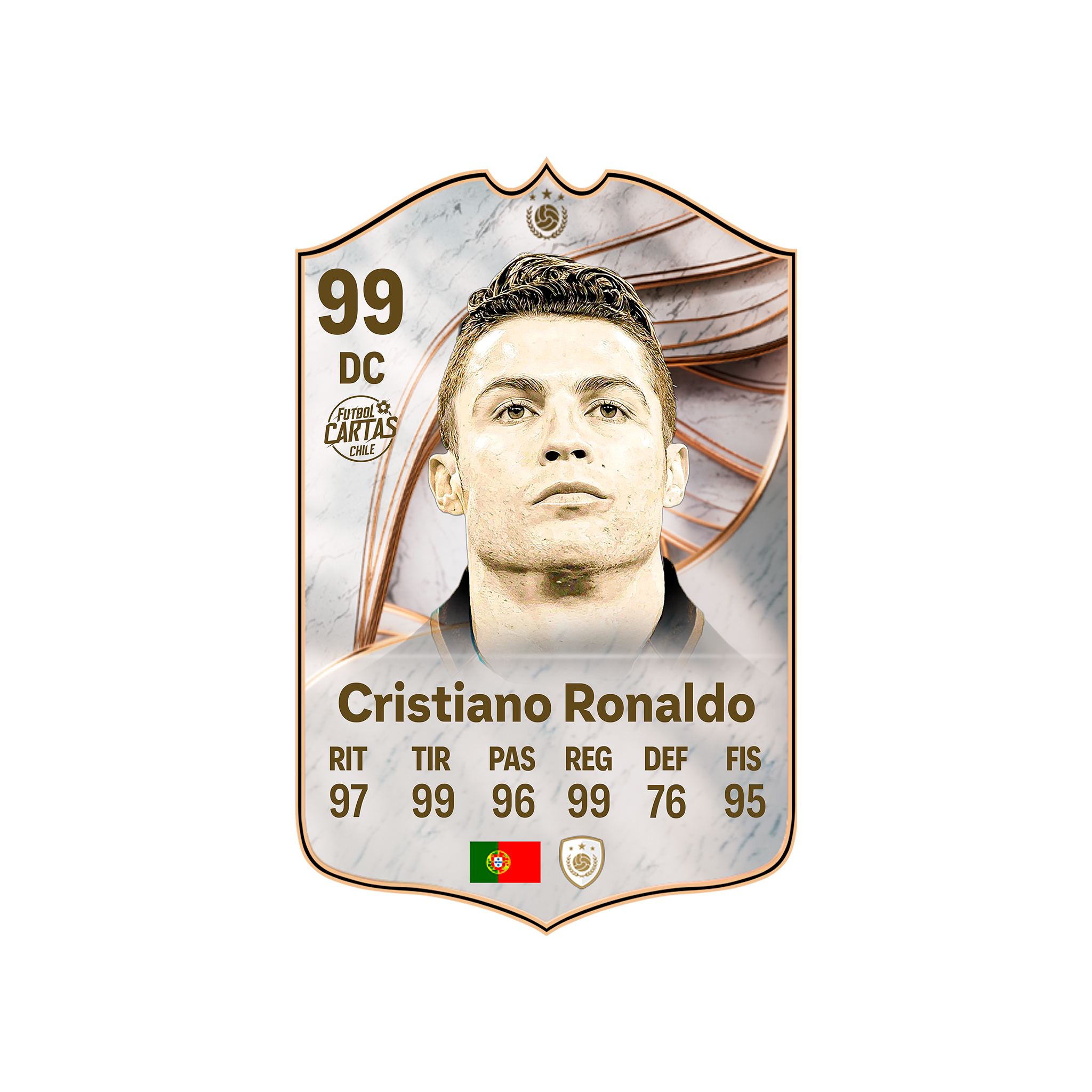 CARTA CRISTIANO RONALDO - ICONO FC26 – Futbol Cartas Chile