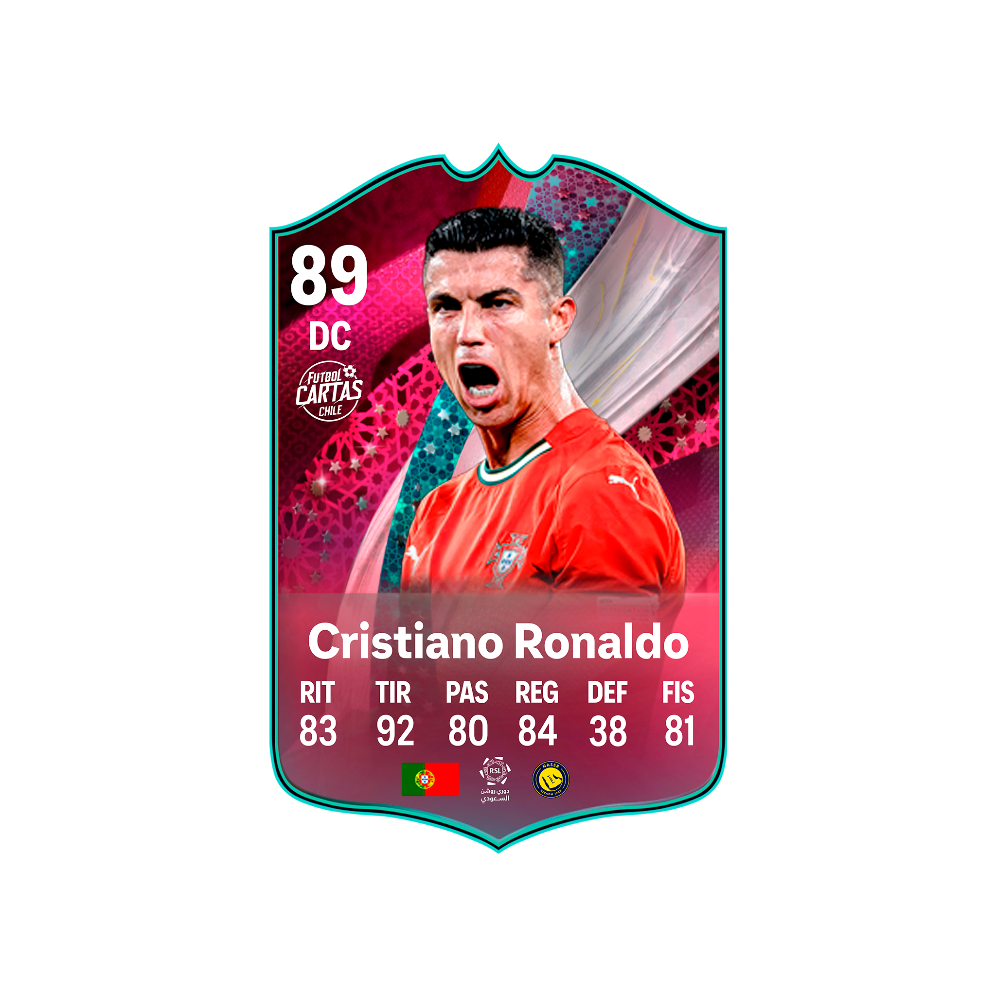 Cristiano Ronaldo – Futbol Cartas Chile