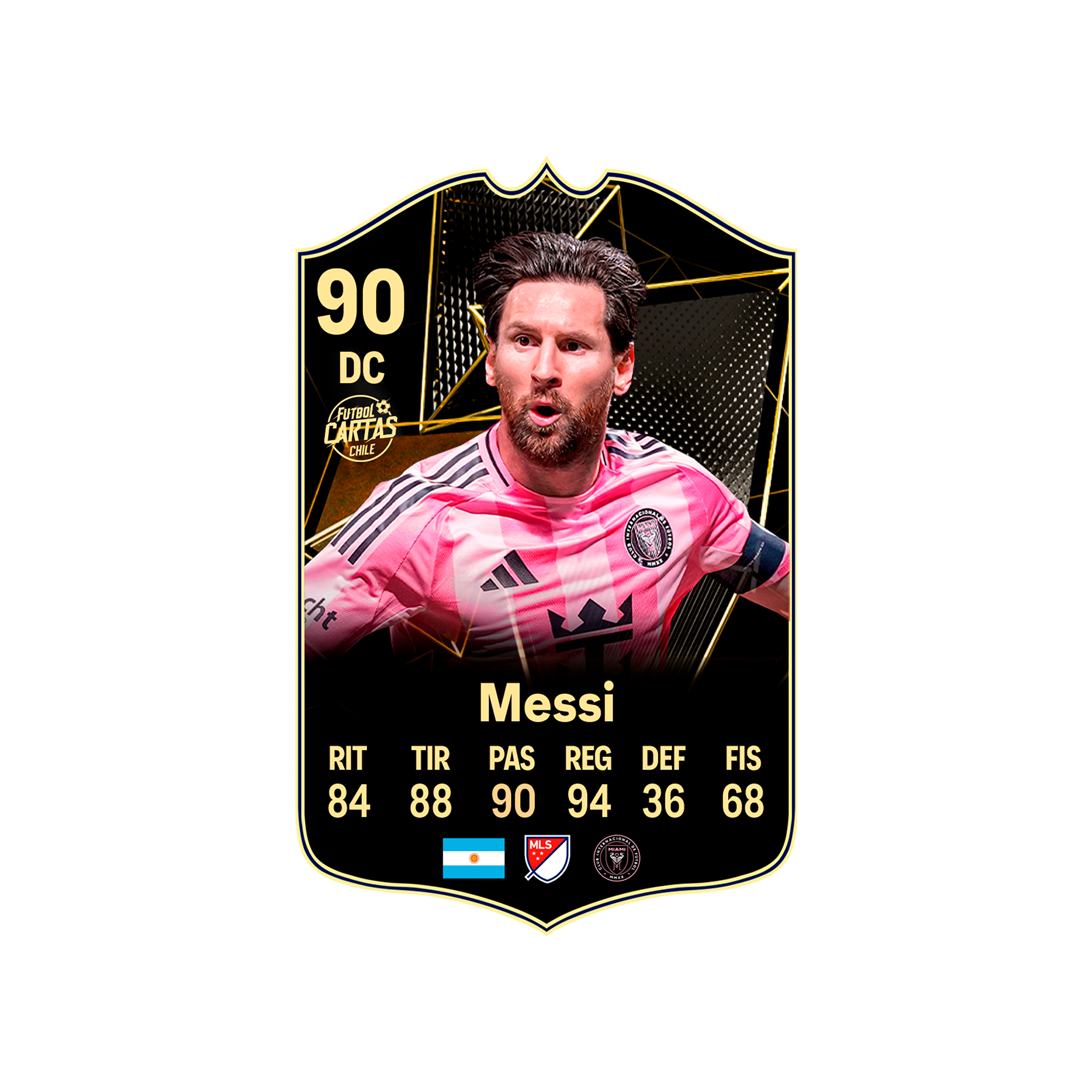 CARTA LIONEL MESSI - TOTW FC25 – Futbol Cartas Chile